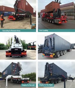 Megalift Sidelifter | Self-loading Container Handler
