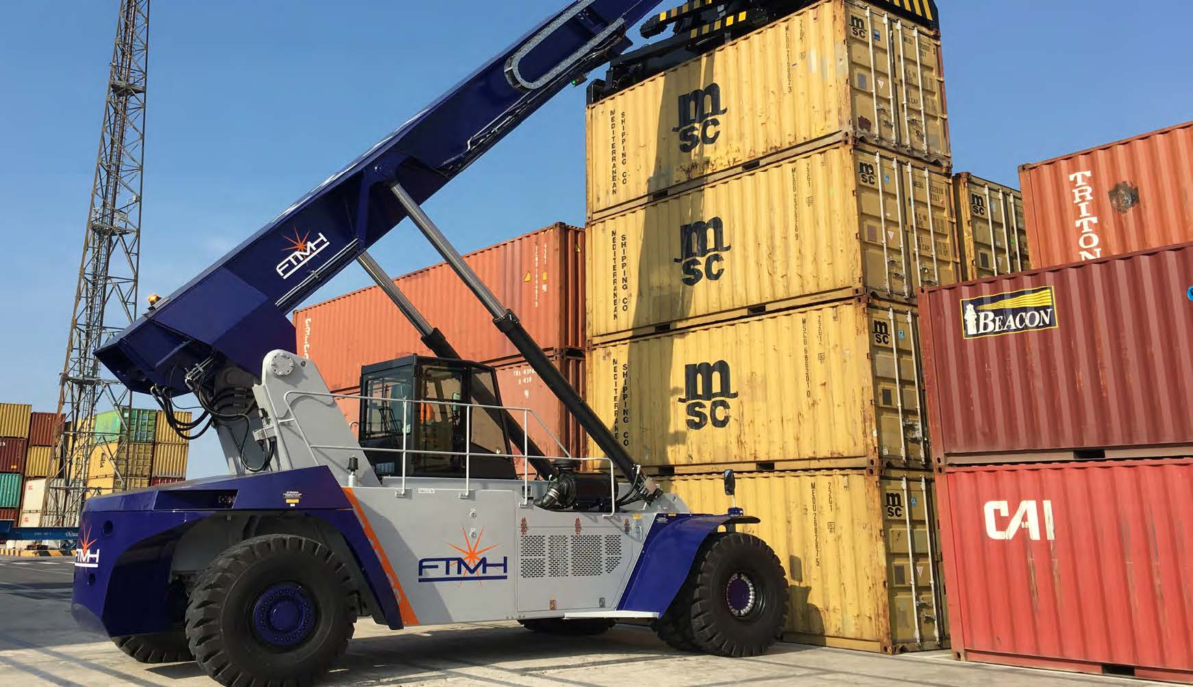 Container Handling Machines - Easy Street MHE
